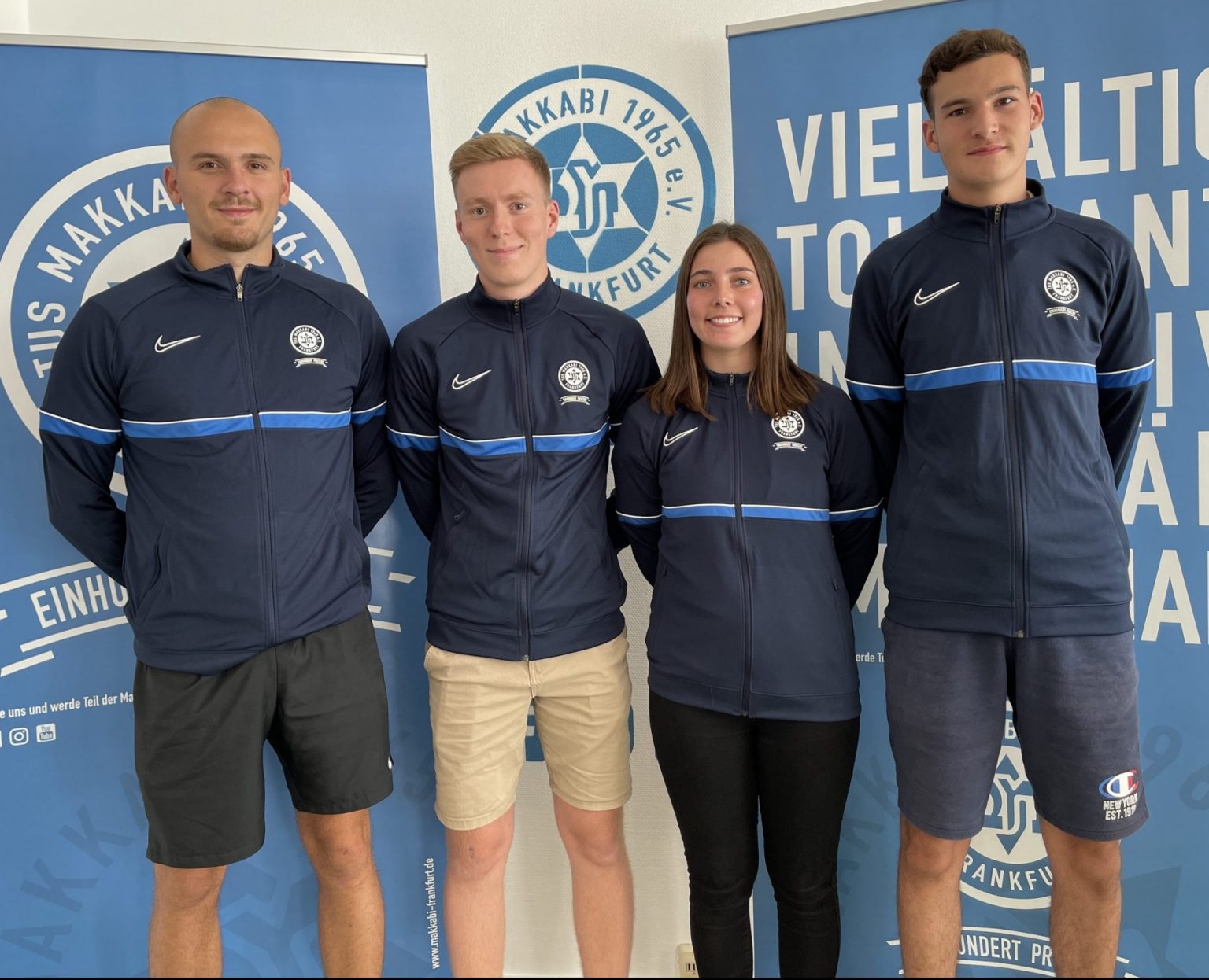 Willkommen im Team: Vier neue FSJler für Makkabi Frankfurt - TuS ...